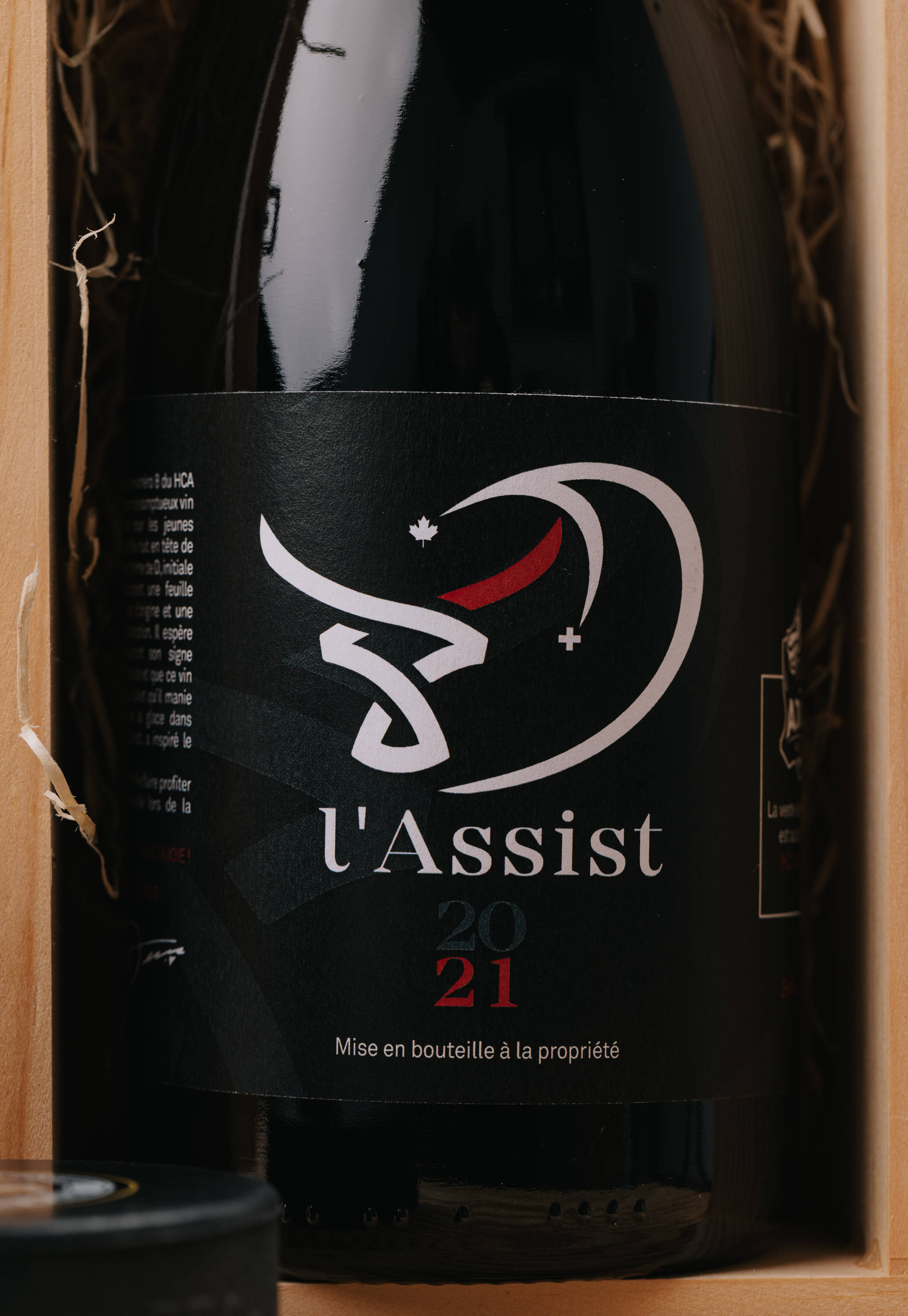 Commande du vin l'Assist | HC Ajoie